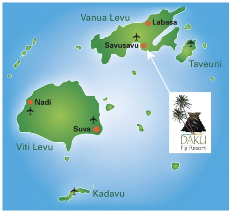 Fiji Map – Pat McKenzie Artist